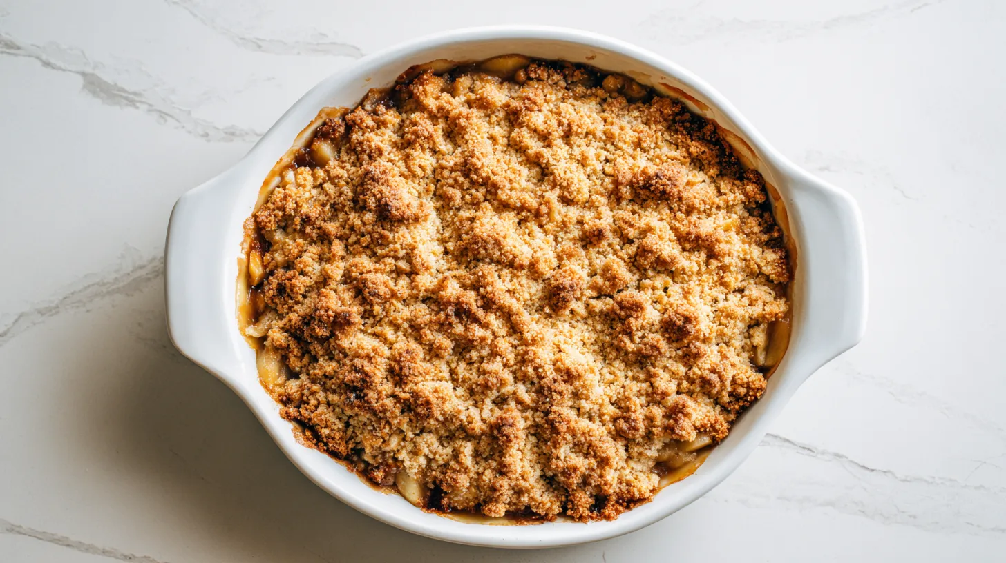 Easy Gluten Free Apple Crisp Recipe - Sweet & Cozy