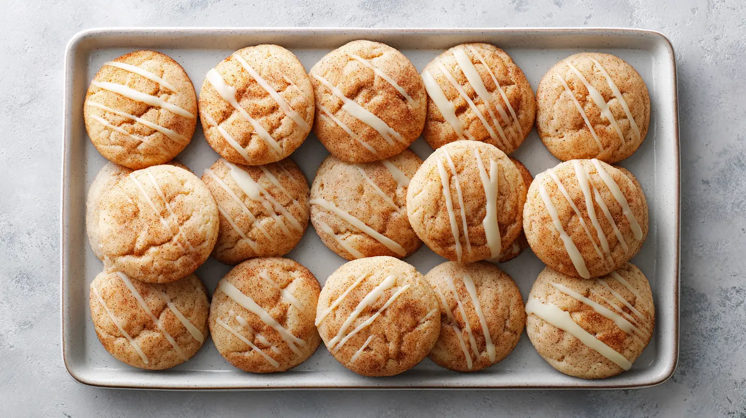 Maple Snickerdoodle Cookies - Easy & Delicious Treat
